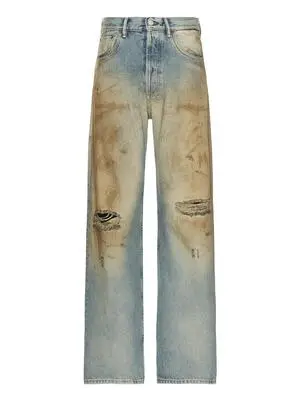 Acne Studios 2021m Penicillin Jeans - Mid Blue | Editorialist